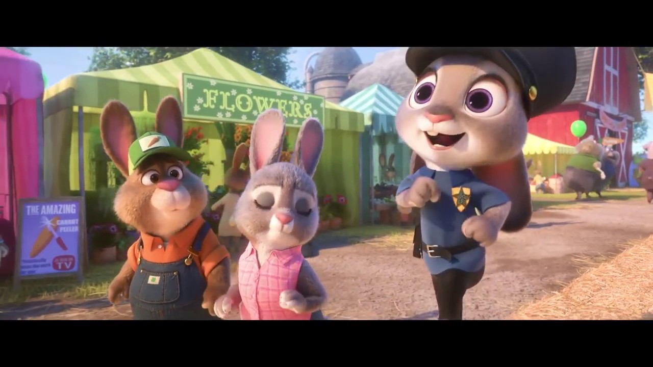 Zootopia Young Judy Intro - YouTube