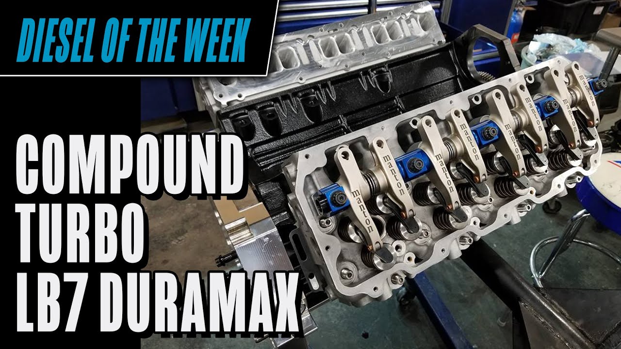 Compound Turbo LB7 Duramax Engine - YouTube