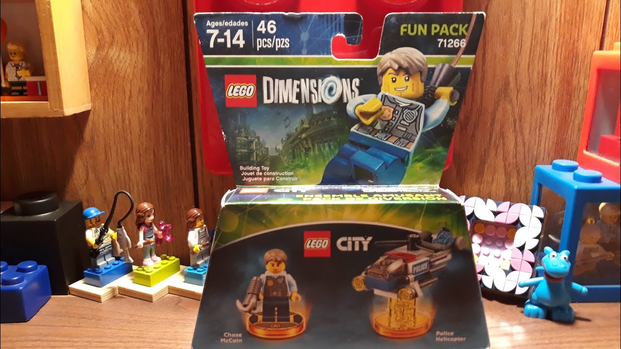 Lego City Fun Pack, Chase McCain, '2017' Lego Dimensions 71266 - YouTube