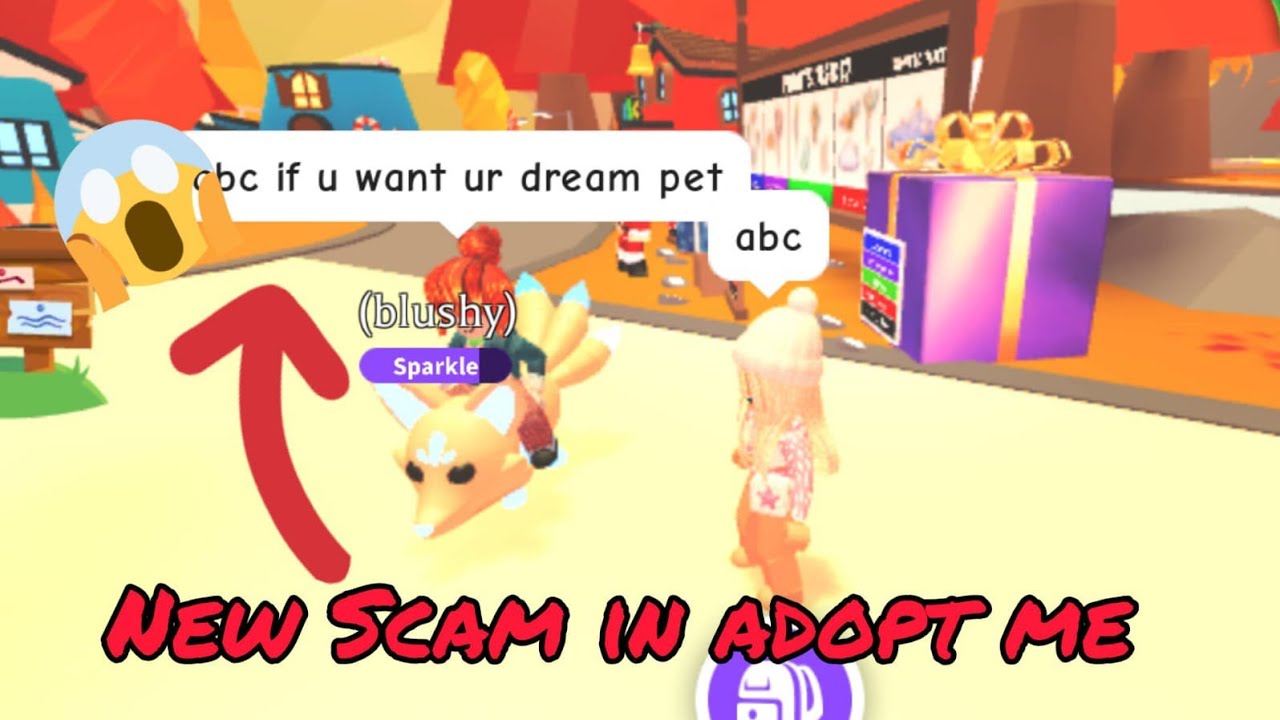 Beware of this scam in adopt me!! (Roblox) - YouTube