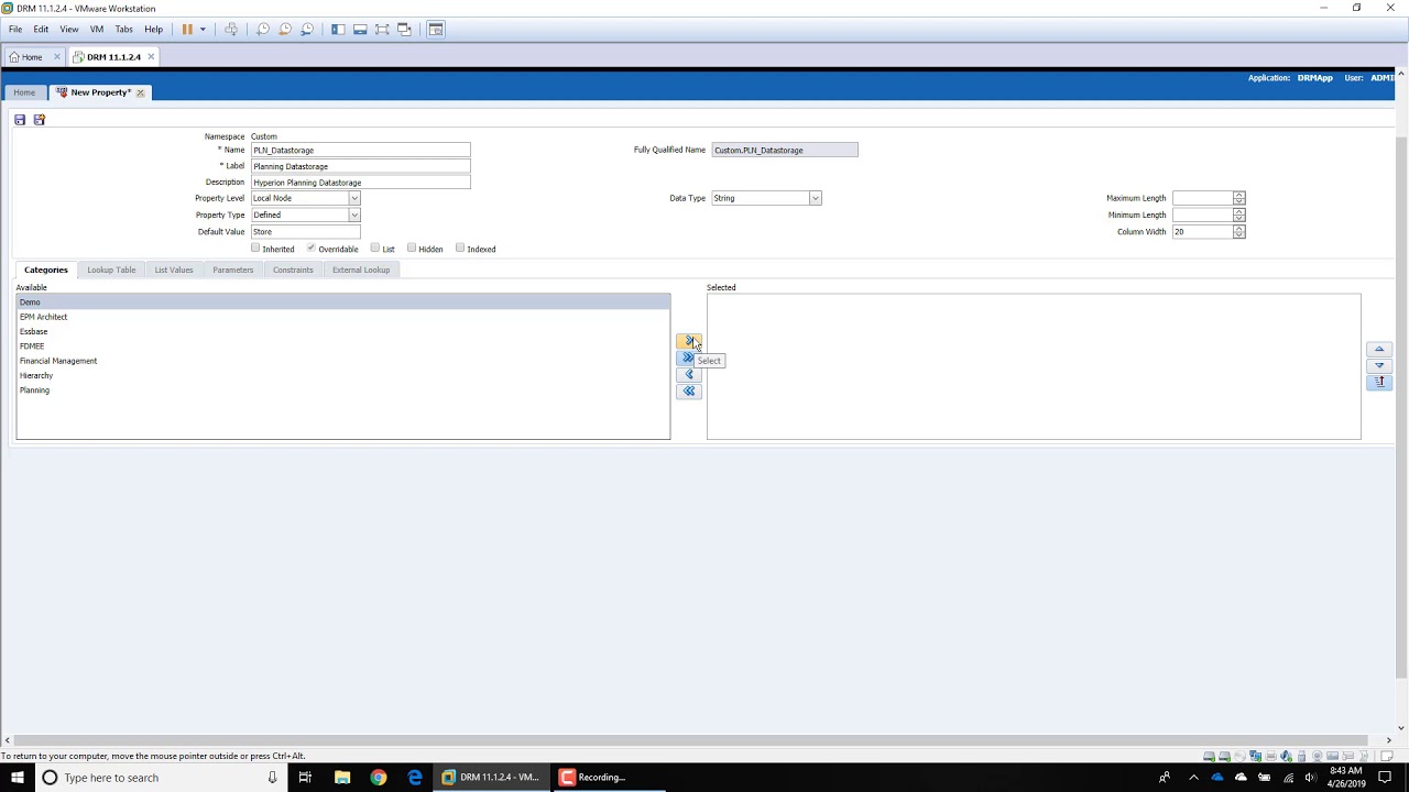 Oracle DRM Property Overview - YouTube