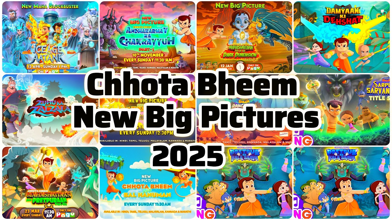 Chhota Bheem All New Mini Series Big Pictures 2025( Sunday Special ...