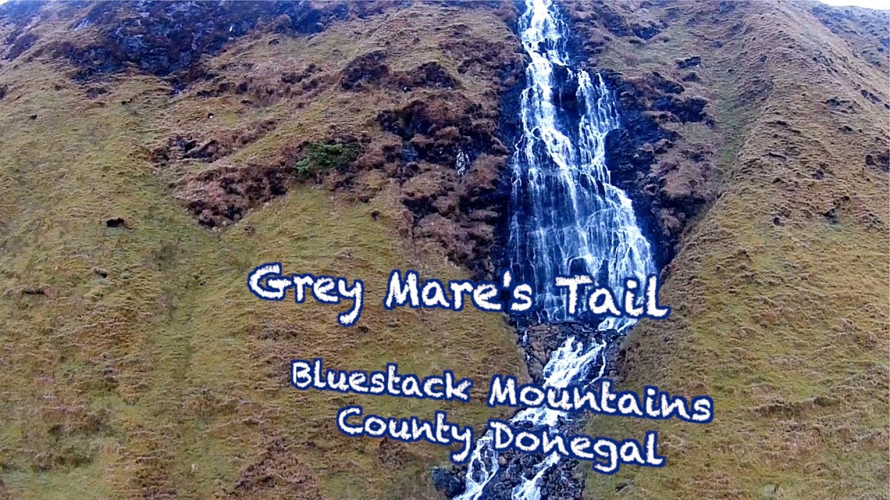 Grey Mare's Tail waterfall, Bluestack mountains - YouTube