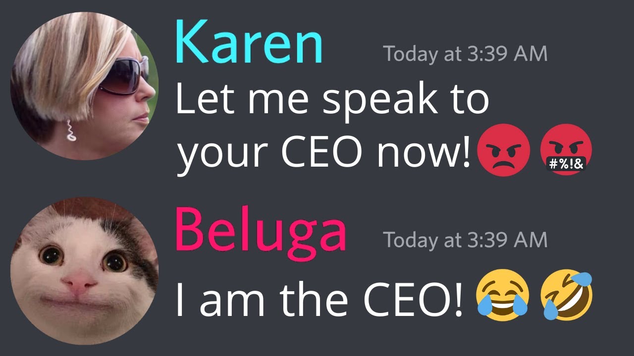 When Beluga meets a Karen... - YouTube