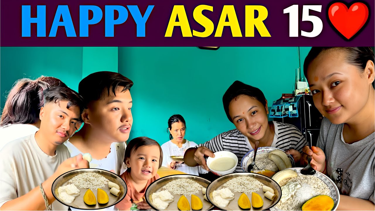 Happy Asar 15 Hamro Family Ko Tarfa Bata 🥰🎉 #NationalPaddyDay - YouTube