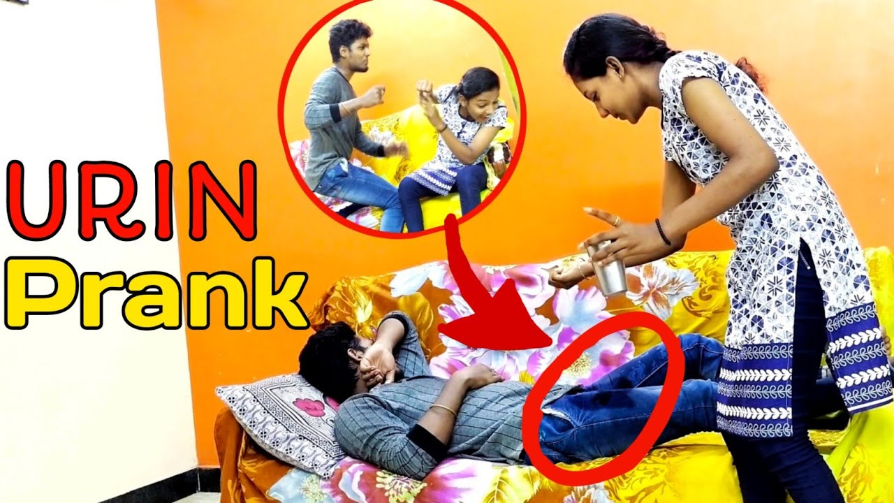 Urin Prank Brother Sister Prank Deepak Shalini Tamil Prank