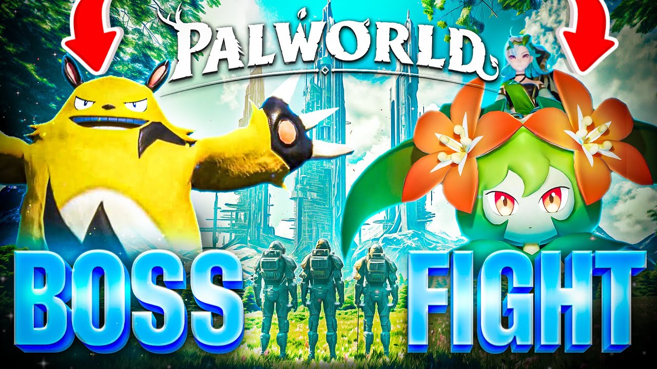 We Fought 3 Boss Towers In Palworld - YouTube