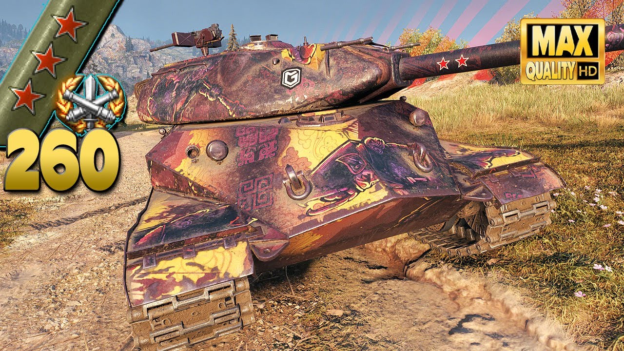 Obj. 260: 3 GUN MARKS GAME - 102 - World of Tanks - YouTube