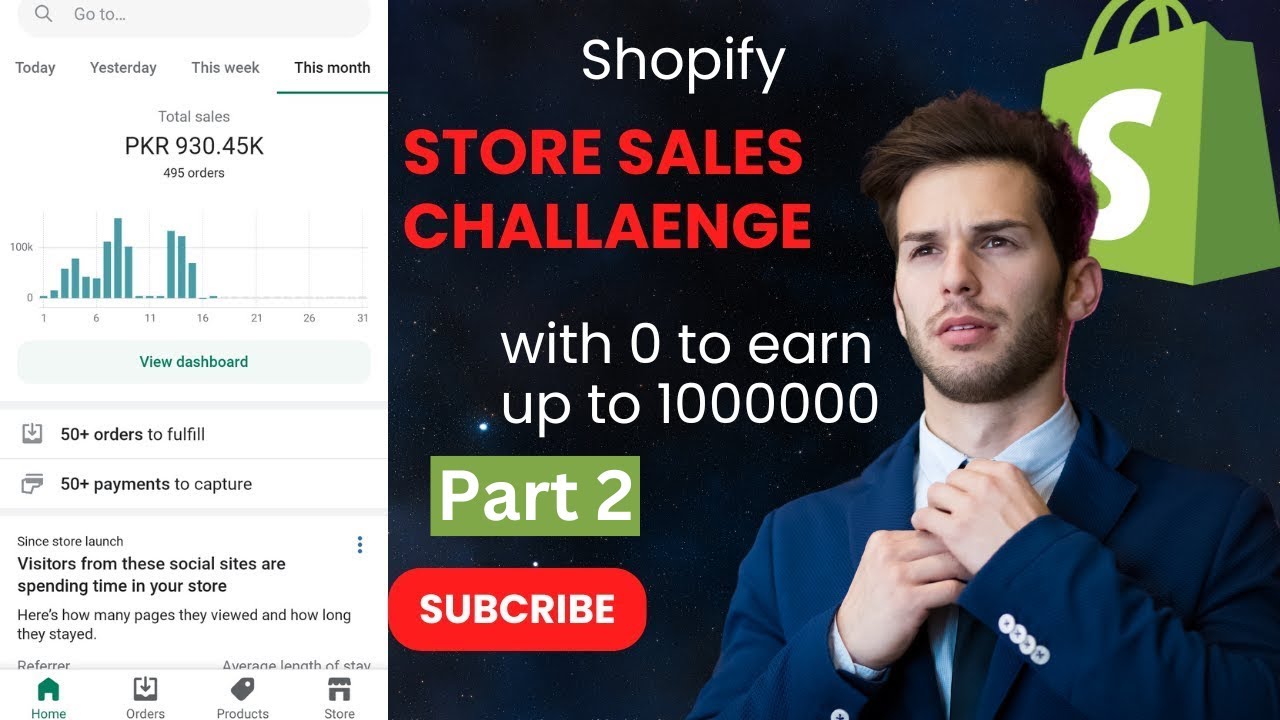 Shopify Sales Challenge Step-by-Step Guide to Getting Your First Sale ...