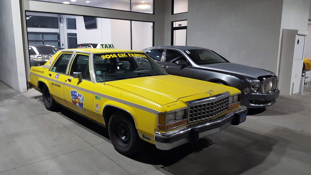 1985 Ford LTD Taxi, and cross country race car? - YouTube
