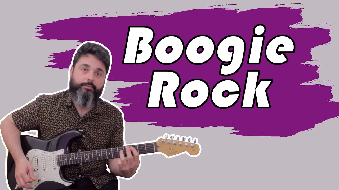 Boogie Rock con guitarra - YouTube