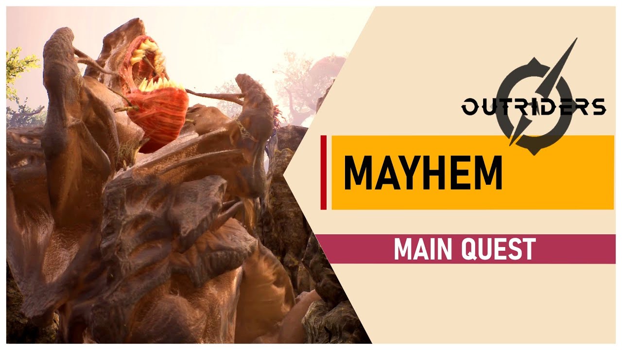 Outriders Forest Location - MAYHEM MAIN QUEST - YouTube