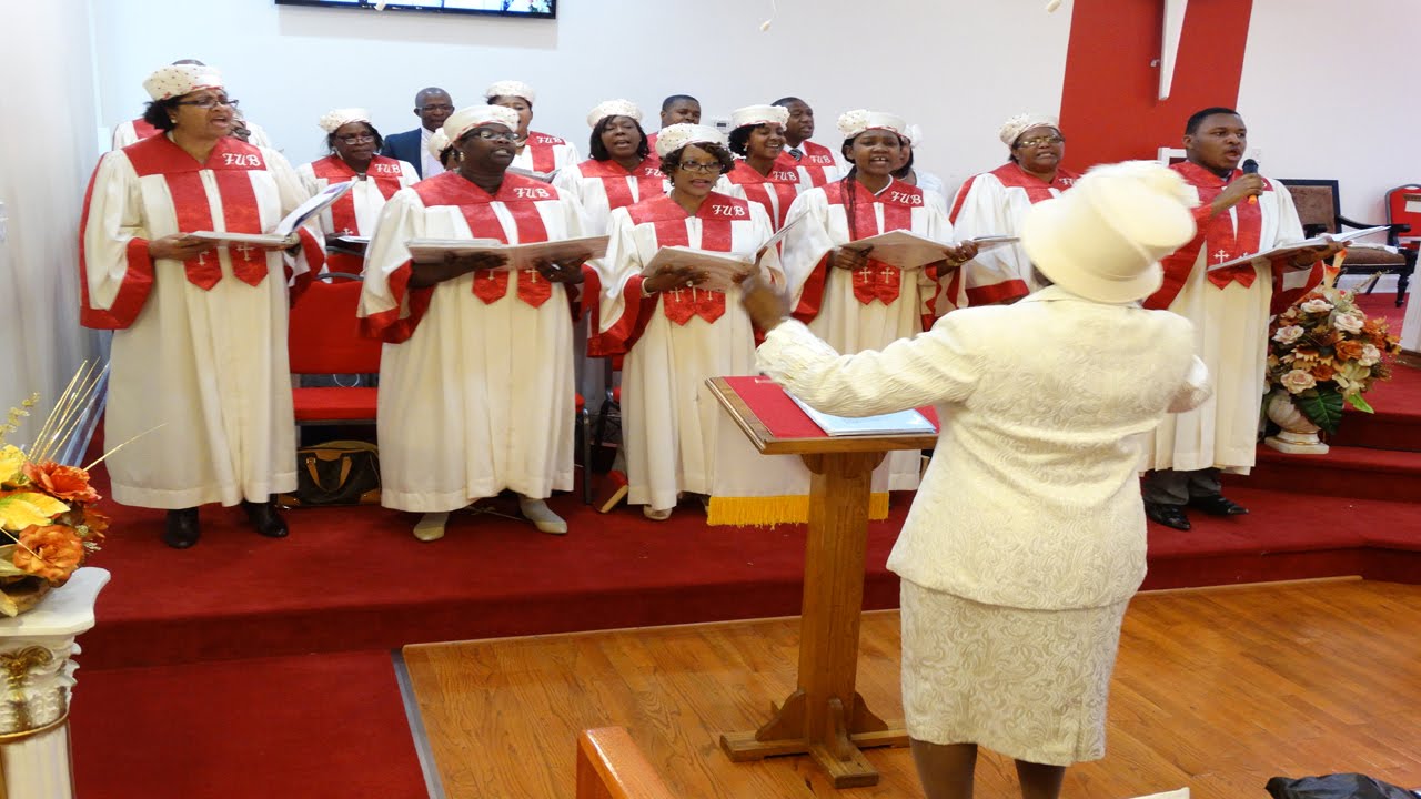 First UB Praise & Worship Team and First UB Choir on Palm Sunday 2015 ...