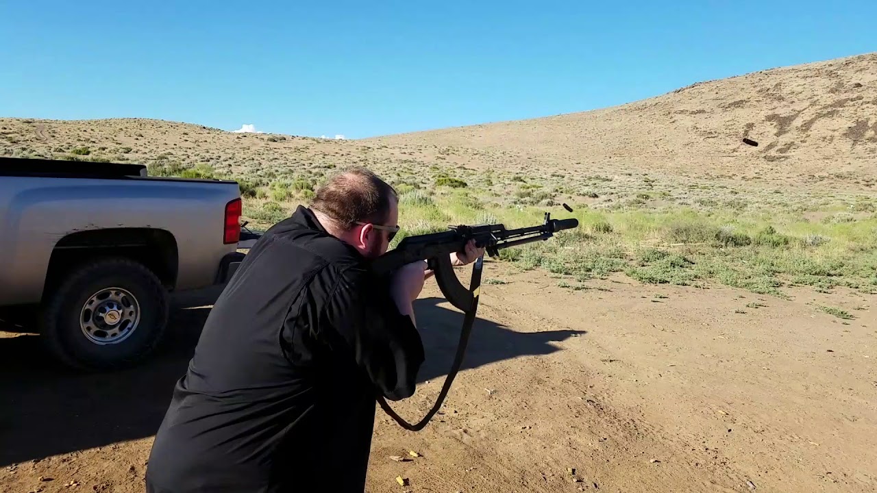 Full Auto RPK suppressed - YouTube