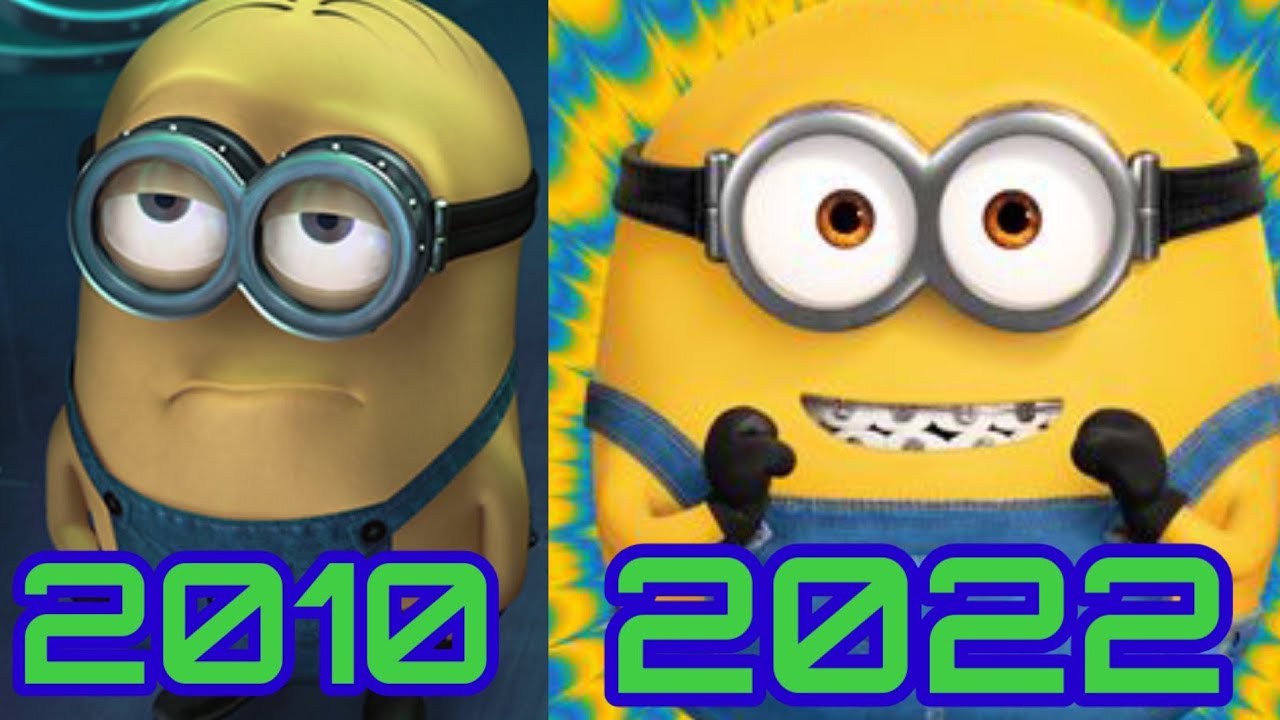 a evolução dos Minions - YouTube