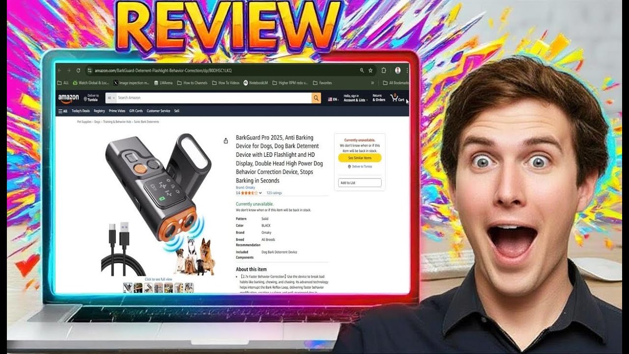 BarkGuard Pro Review 2025 Ultrasonic Dog Bark Control Device Explained ...