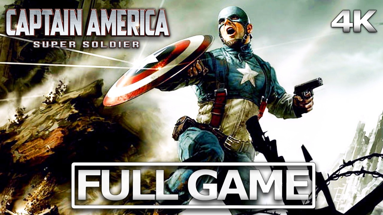 CAPTAIN AMERICA SUPER SOLDIER Full Gameplay Walkthrough / No Commentary ...