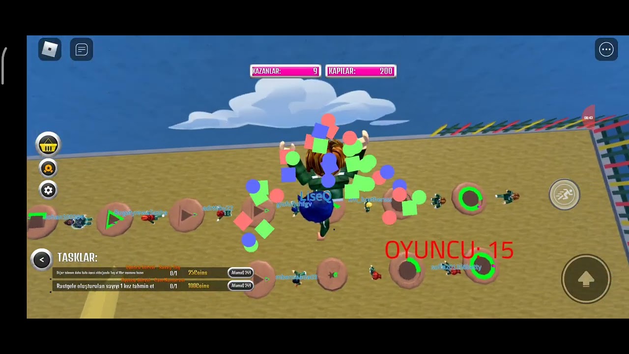 squit game oynadım ve 2.de öldüm - YouTube