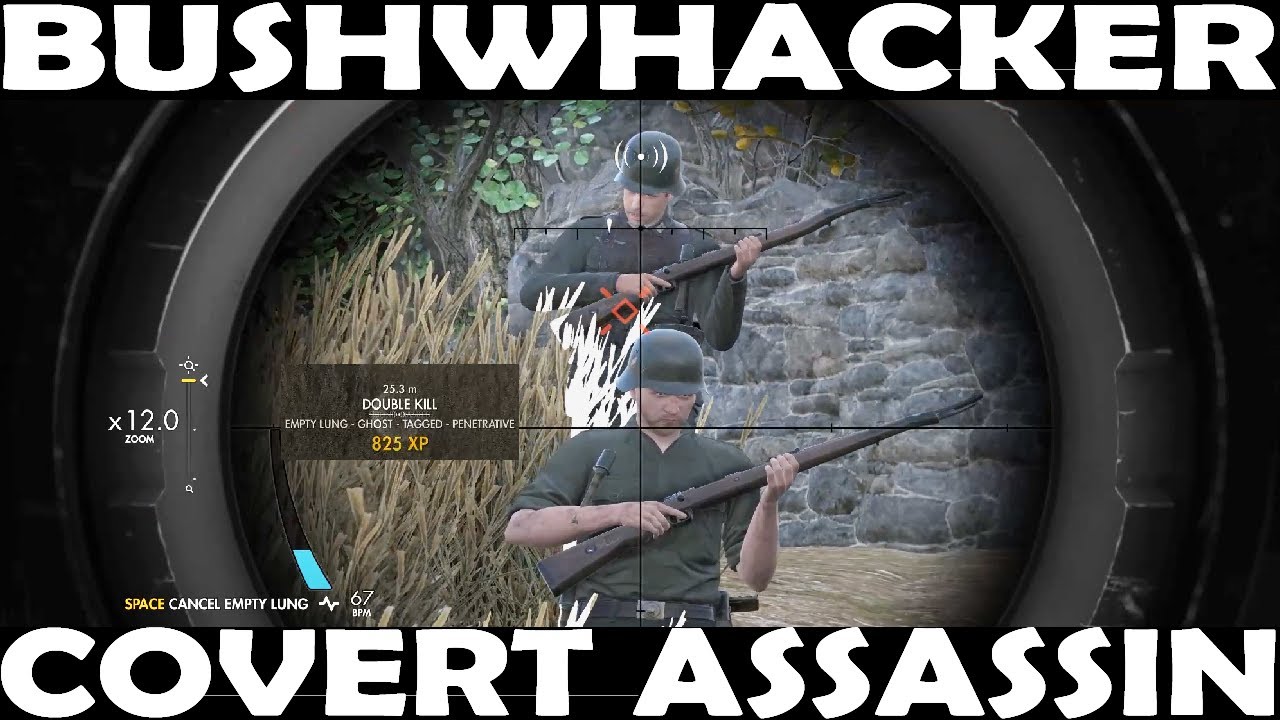 Bushwhacker and Covert assassin challenge, Hard Mode, San Celini Island ...