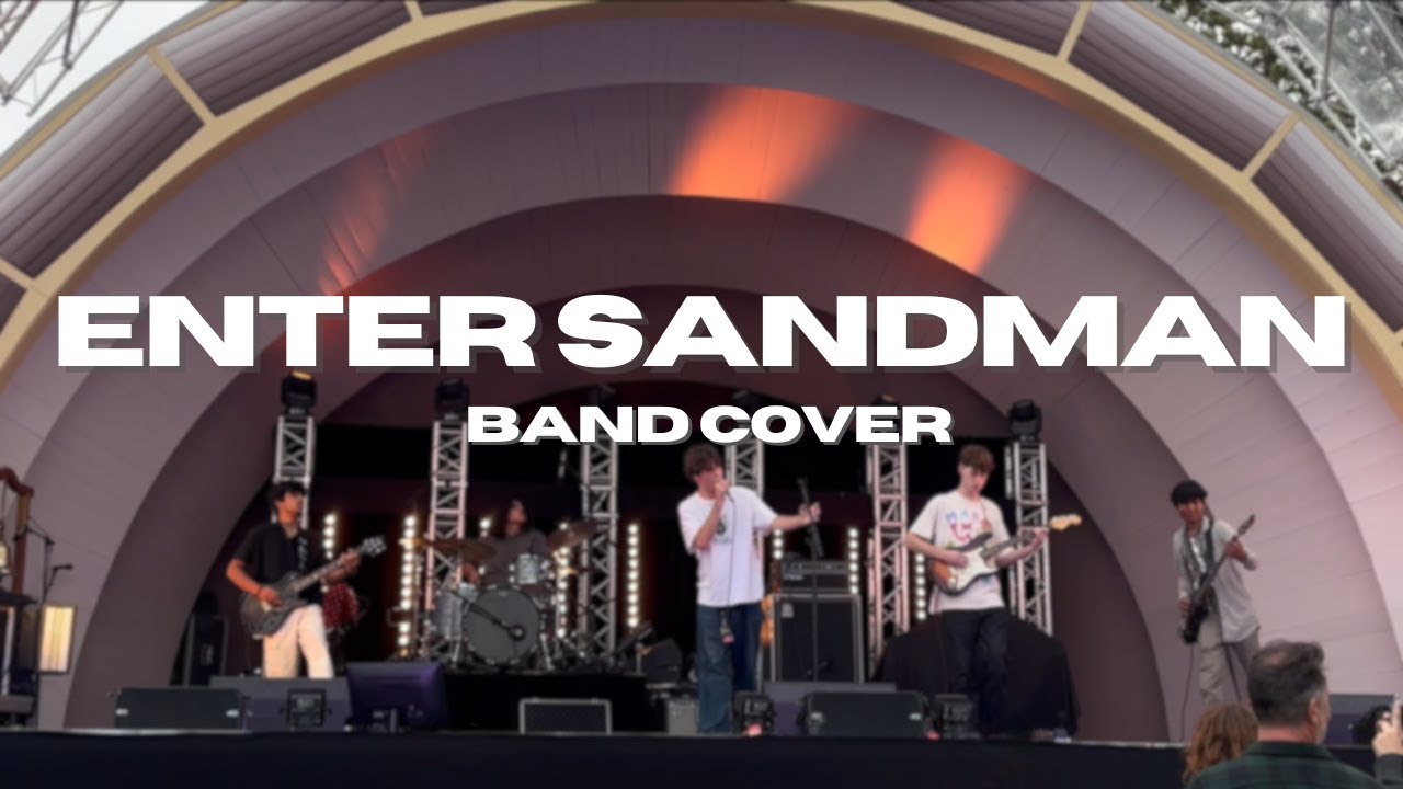 Enter Sandman (Band Cover by El' Goobers) | Live at The Soundshell NYE ...