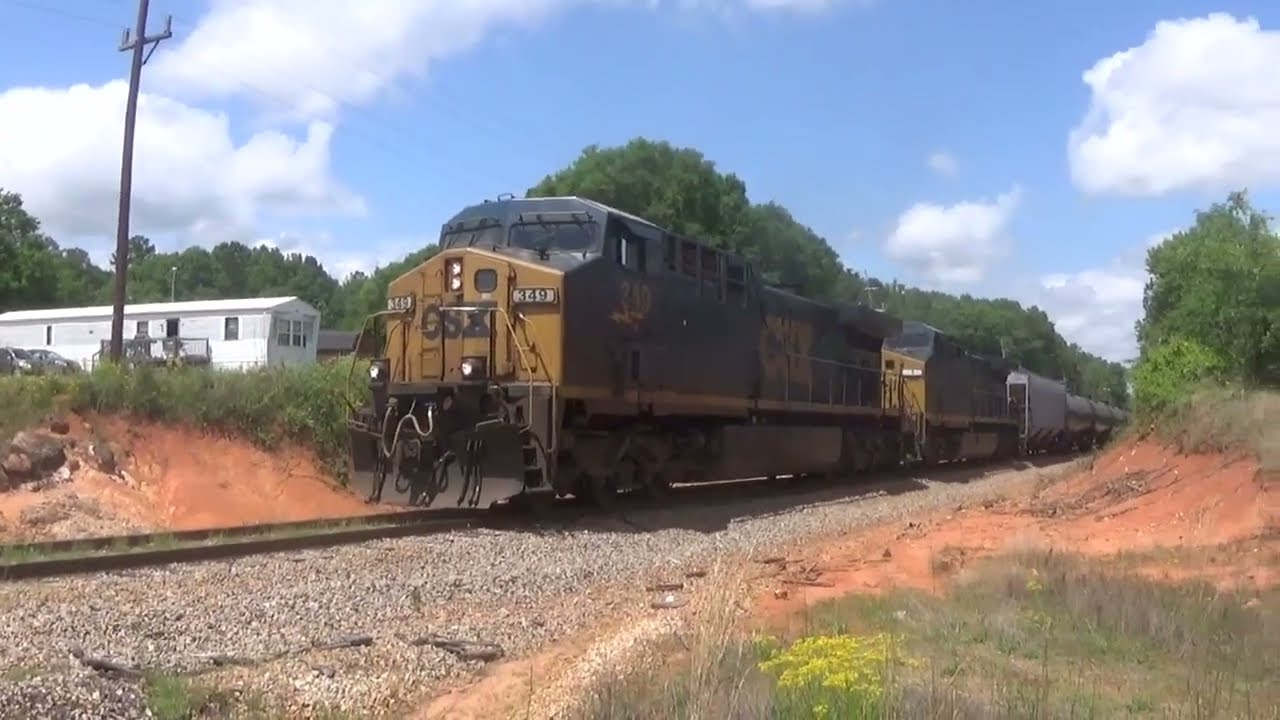 CSX K449-29 Cab Ride W/CSX 1 & GRLW Cab Ride - May 2019 - YouTube