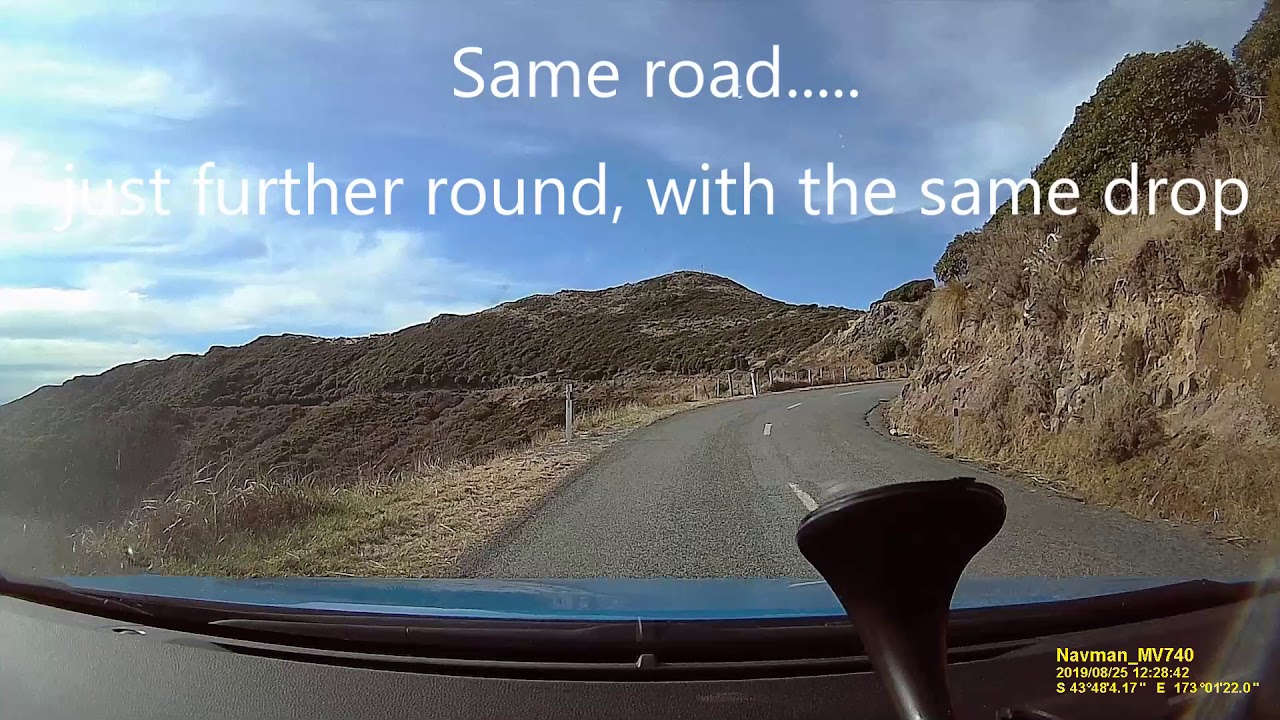 Stumpy Grumpy Car Cam - the Akaroa Tourist Road - YouTube