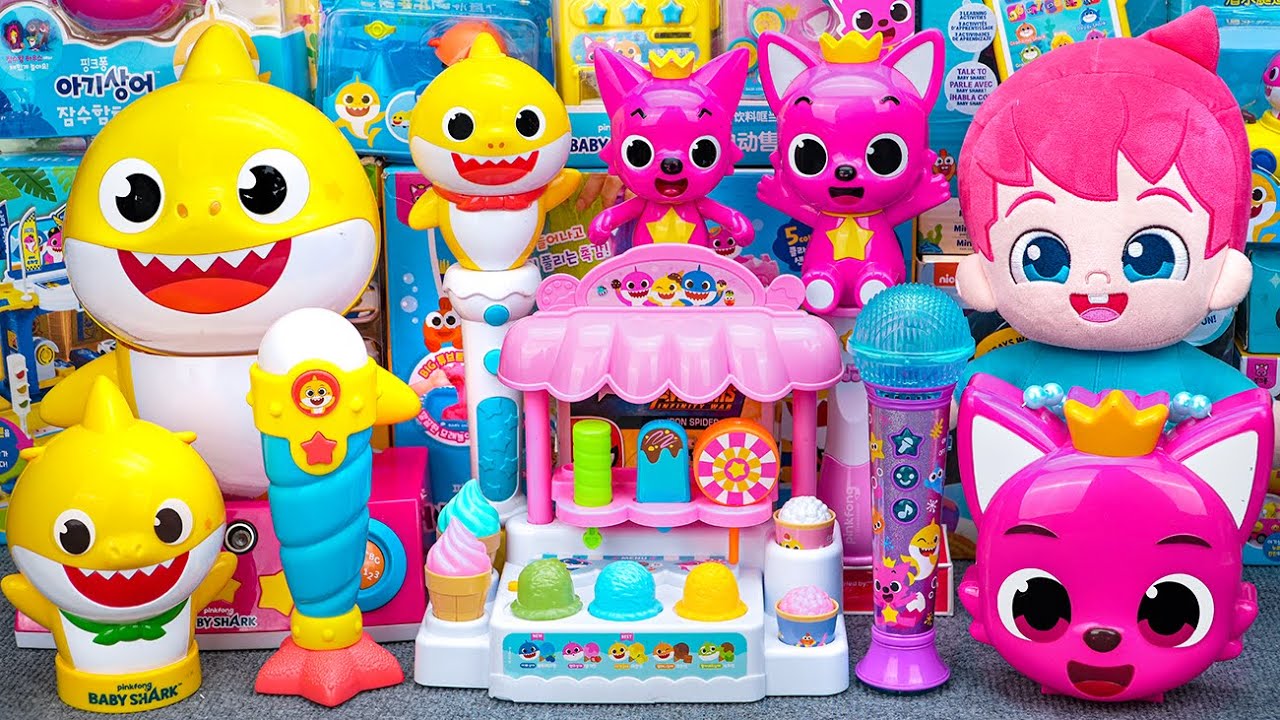 97 Minutes PINKFONG Collection Unboxing - Satisfying Unboxing (ASMR ...