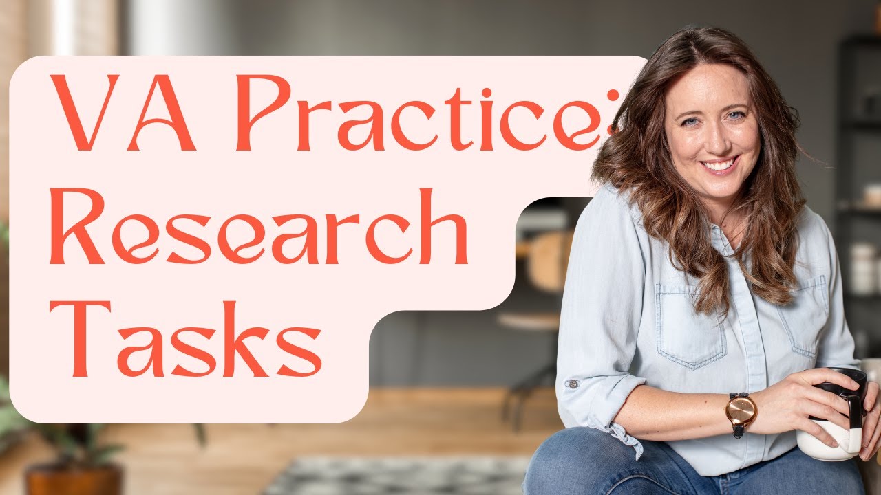 Master VA Research Skills | Free Training Task for Virtual Assistants 🔎 ...