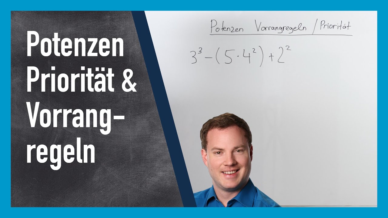 Potenzen: Vorrangregeln & Priorität - YouTube