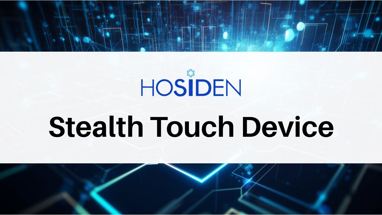 Stealth Touch Device - YouTube