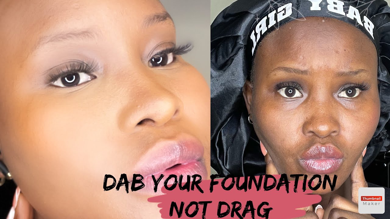 Step by step full face foundation/contour and highlight. - YouTube