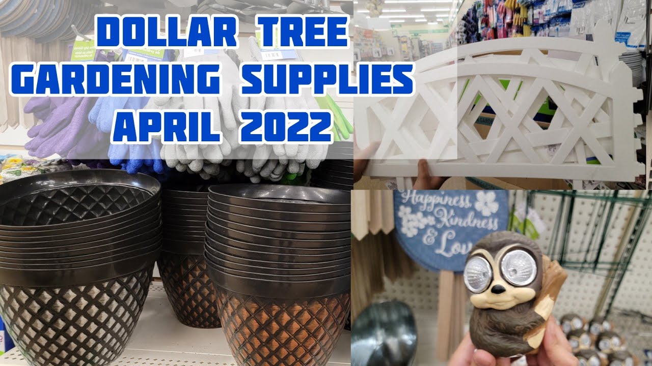 Dollar Tree Gardening Supplies April 2022, Spring and Easter Items ...