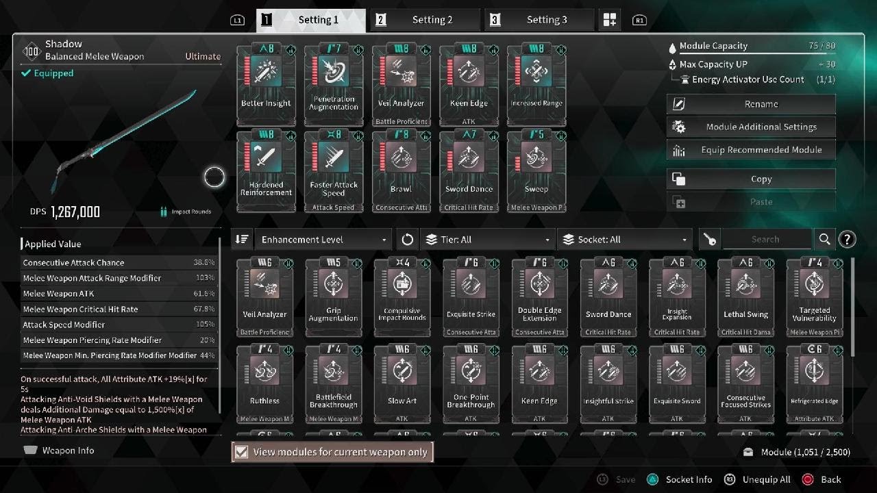 The First Descendant | Shadow balanced sword build 1 | S3 - YouTube