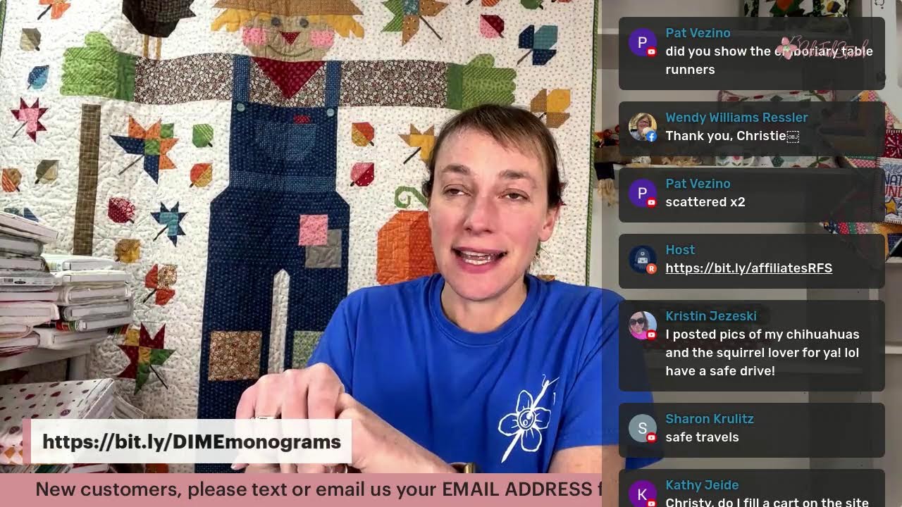 LIVE with Christy! Fun Bundles, Promo Bundles, Riley Blake and Home Dec ...