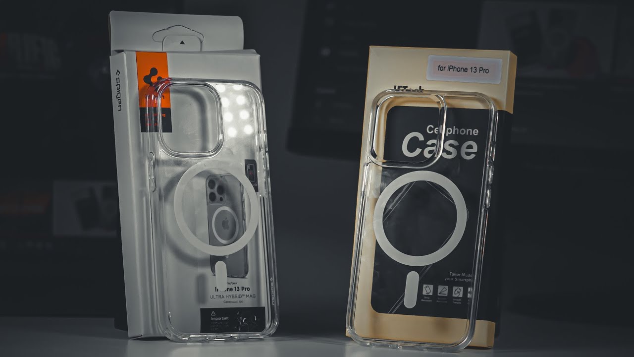 SPIGEN OR JETECH | WHICH CLEAR CASE IS BETTER? - YouTube