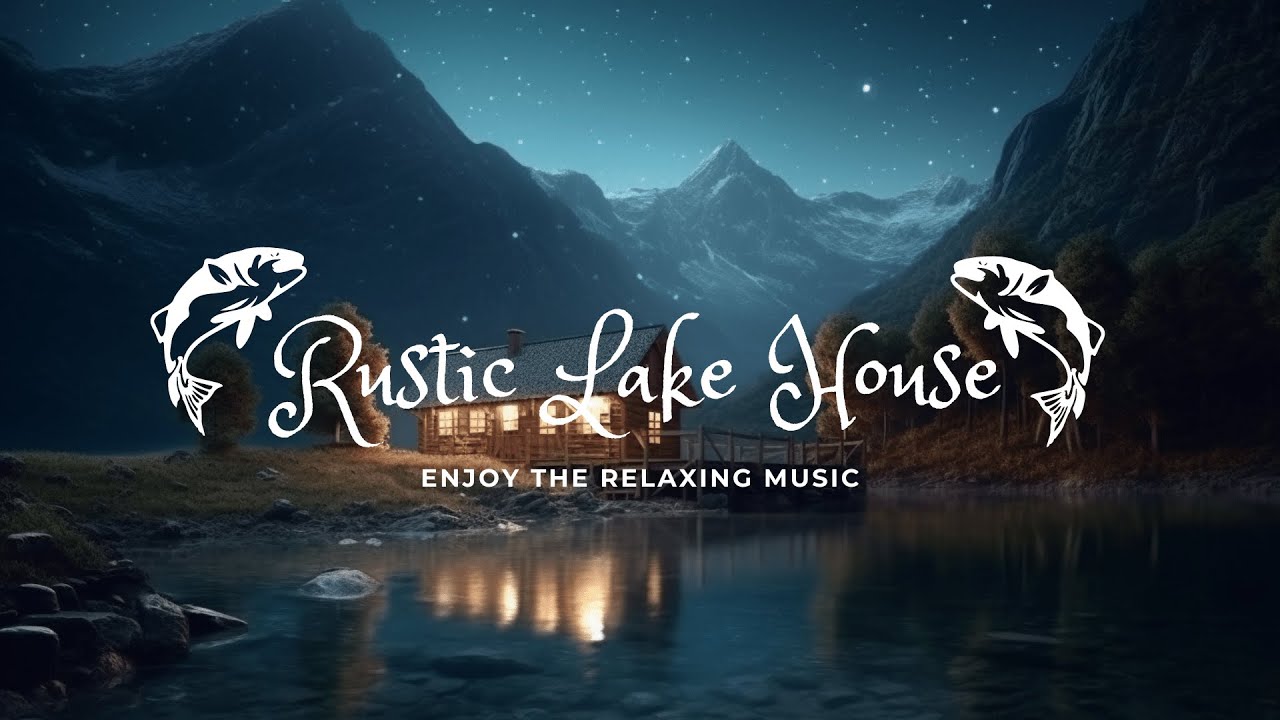 Calming Music in a Rustic Lake House 🌜💫 🌟| 10 Hours of Nature-Inspired ...