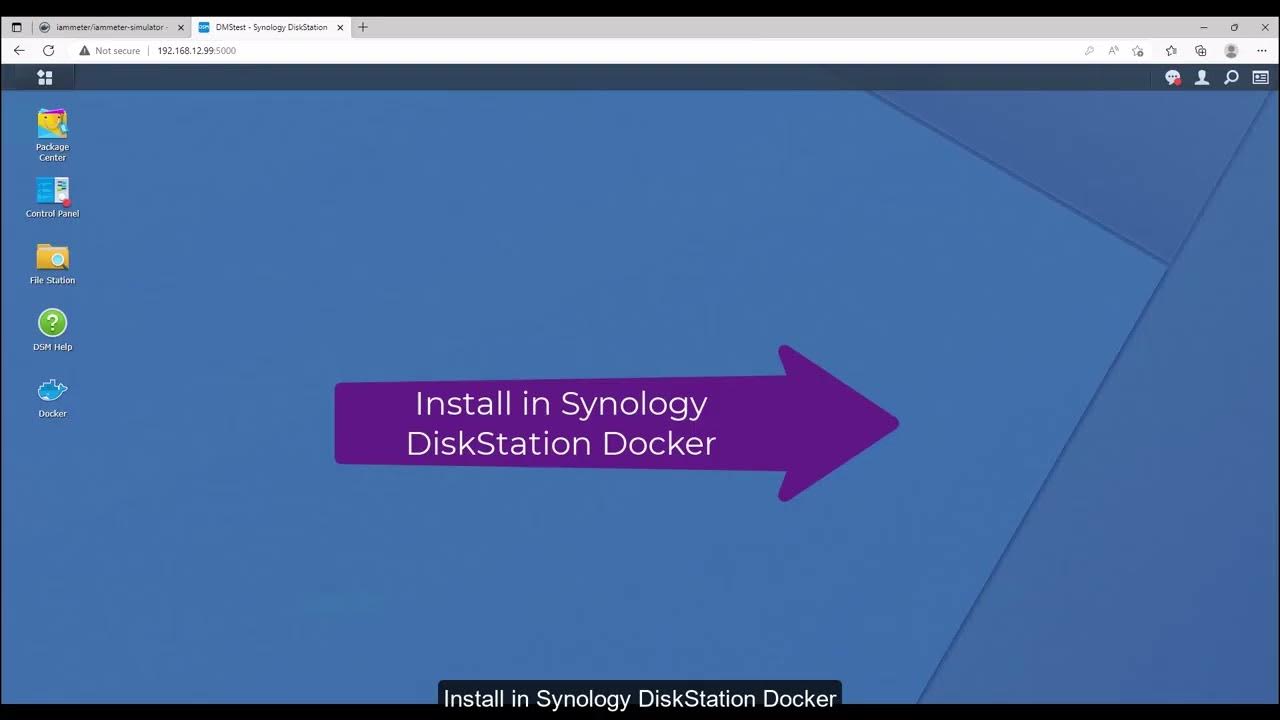 Install the virtual 3 phase energy meter (IAMMETER simulator) from ...