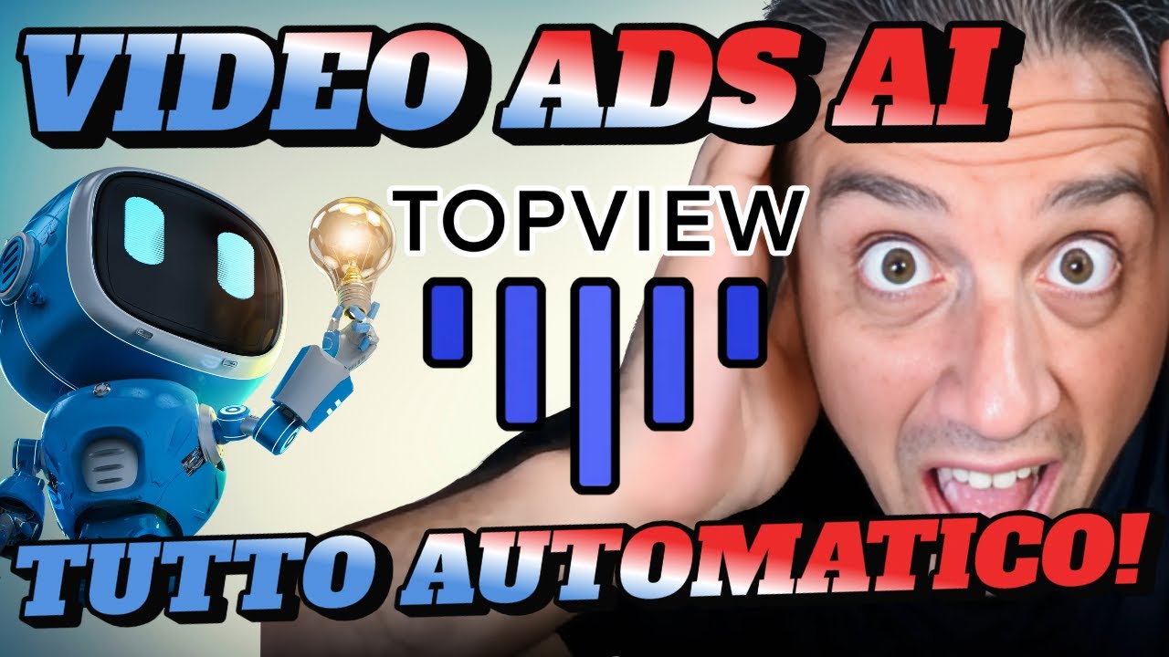 Creare VIDEO AI Ads in AUTOMATICO con Topview TUTORIAL! Guida Completa - YouTube