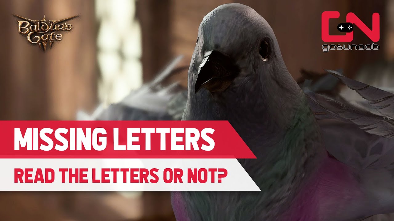 Where to Find the Missing Letters in Baldur's Gate 3 - Sword Coast ...