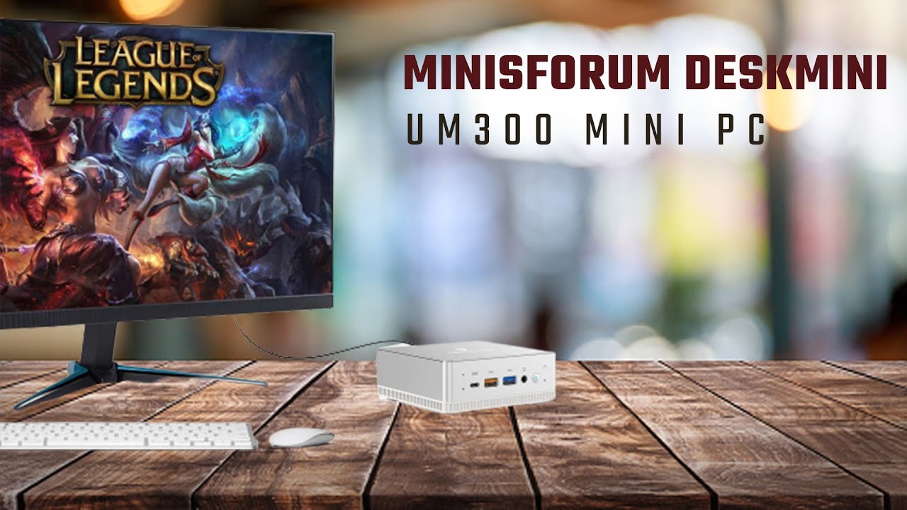 MINISFORUM DeskMINI UM300 MINI PC - YouTube