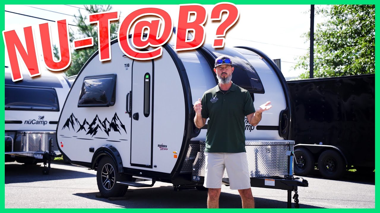 NuCamp's Nu-Tab? 2025 Nucamp Tab 360 Teardrop Travel Trailer Tour | Beckley's RVs - YouTube