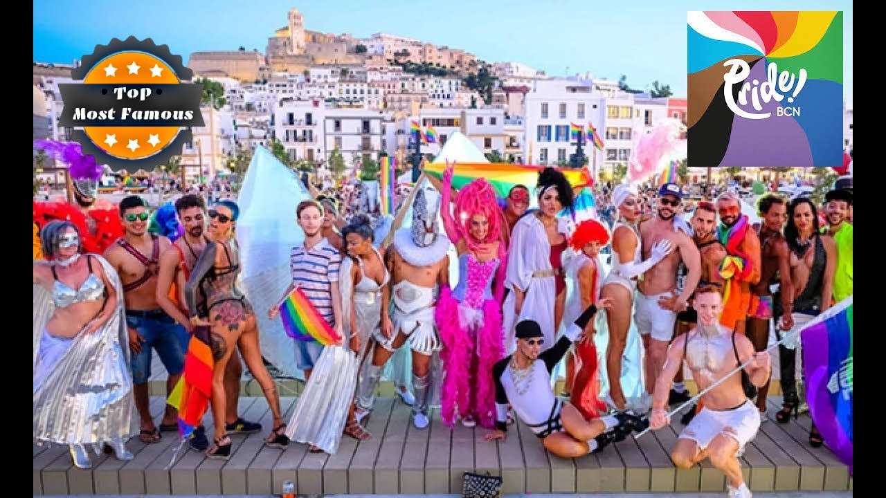 Gay Pride Barcelona | Fiesta Del Orgullo Gay | LGBT 🌈 | Top Most Famous ...