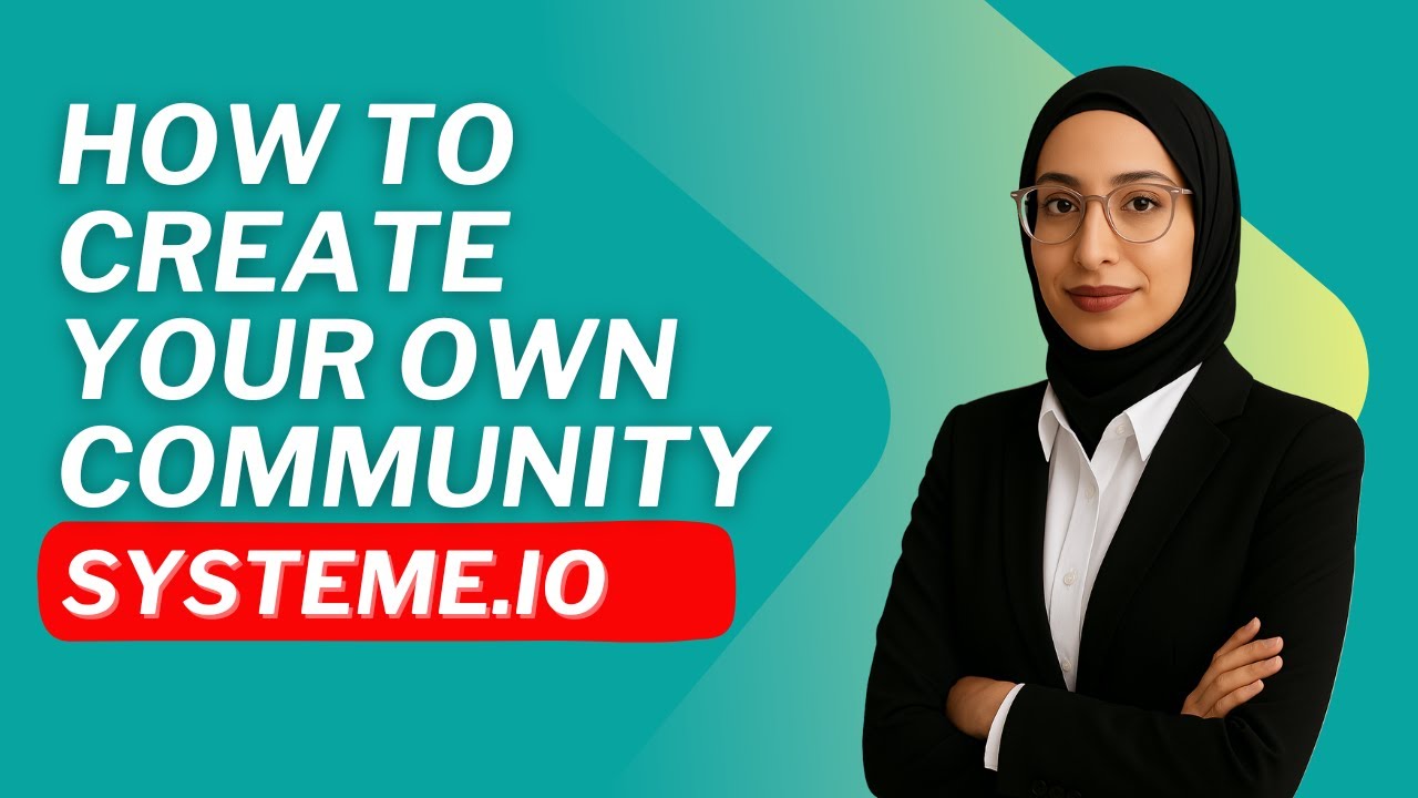 How to Set Up Your Own Community [Systeme.io Tutorial] - YouTube