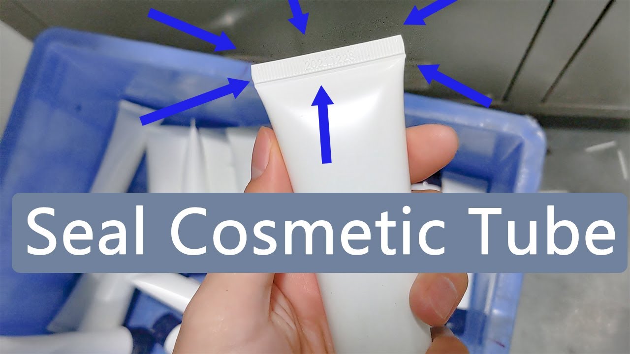 Seal Cosmetic Tube & Fill Cream - YouTube