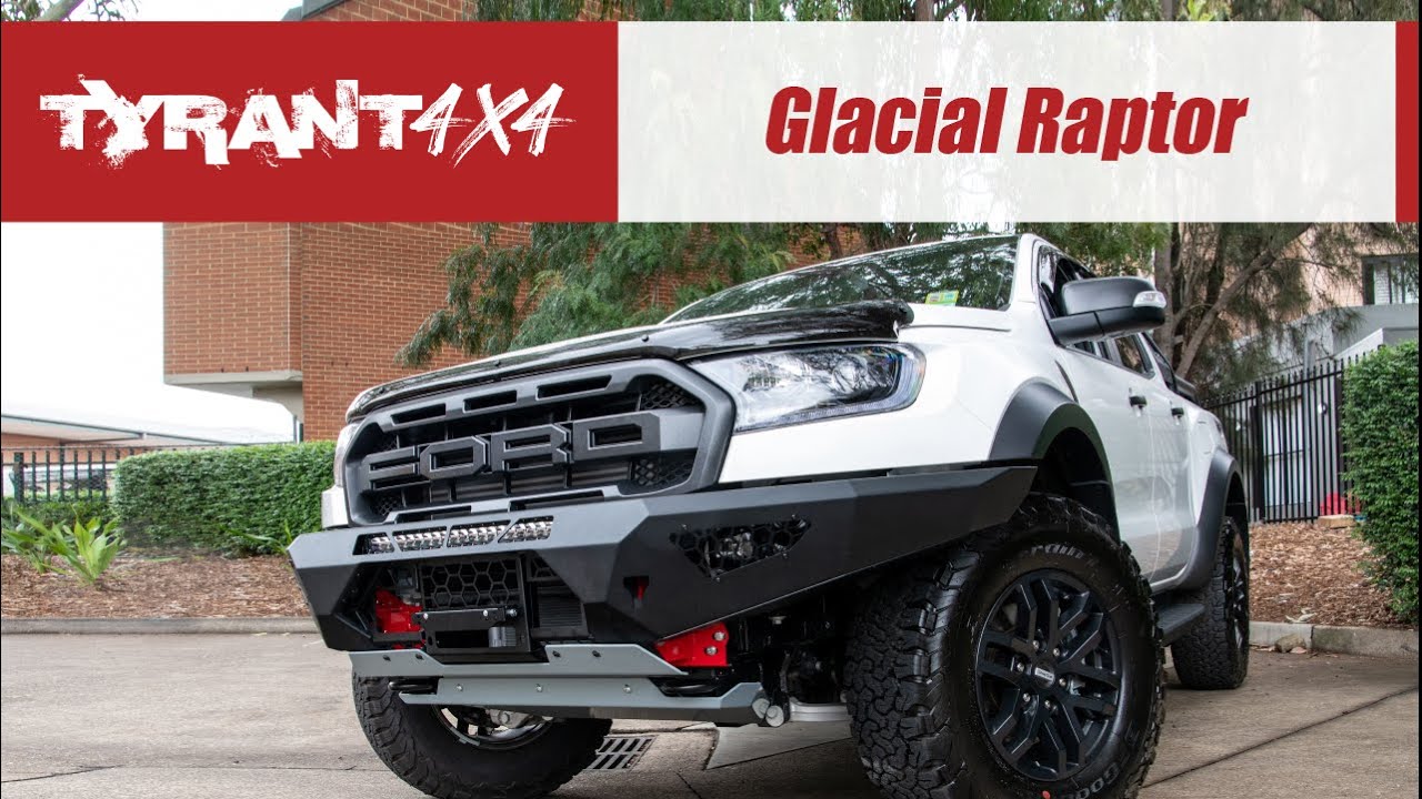 Glacial Ford Ranger Raptor Predator Bull Bar & Roller Shutter Build by ...