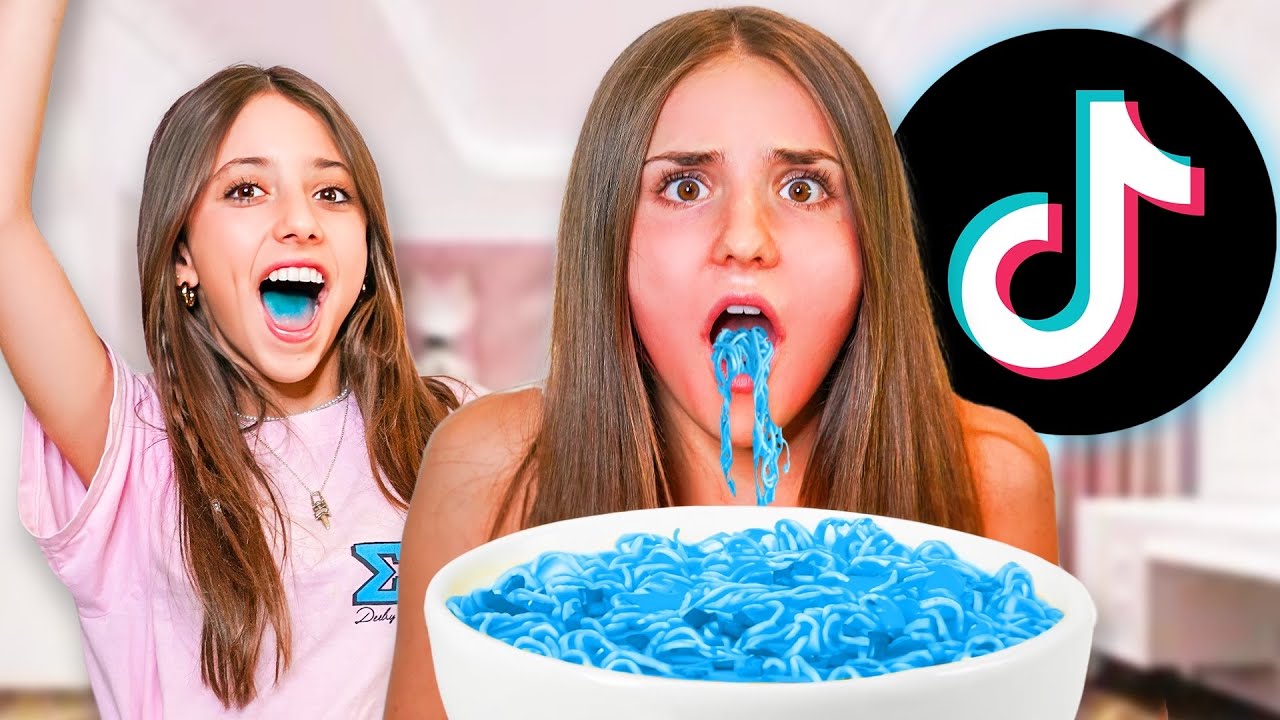 VIRAL TIKTOK HACKS CHALLENGE With Piper Rockelle - YouTube