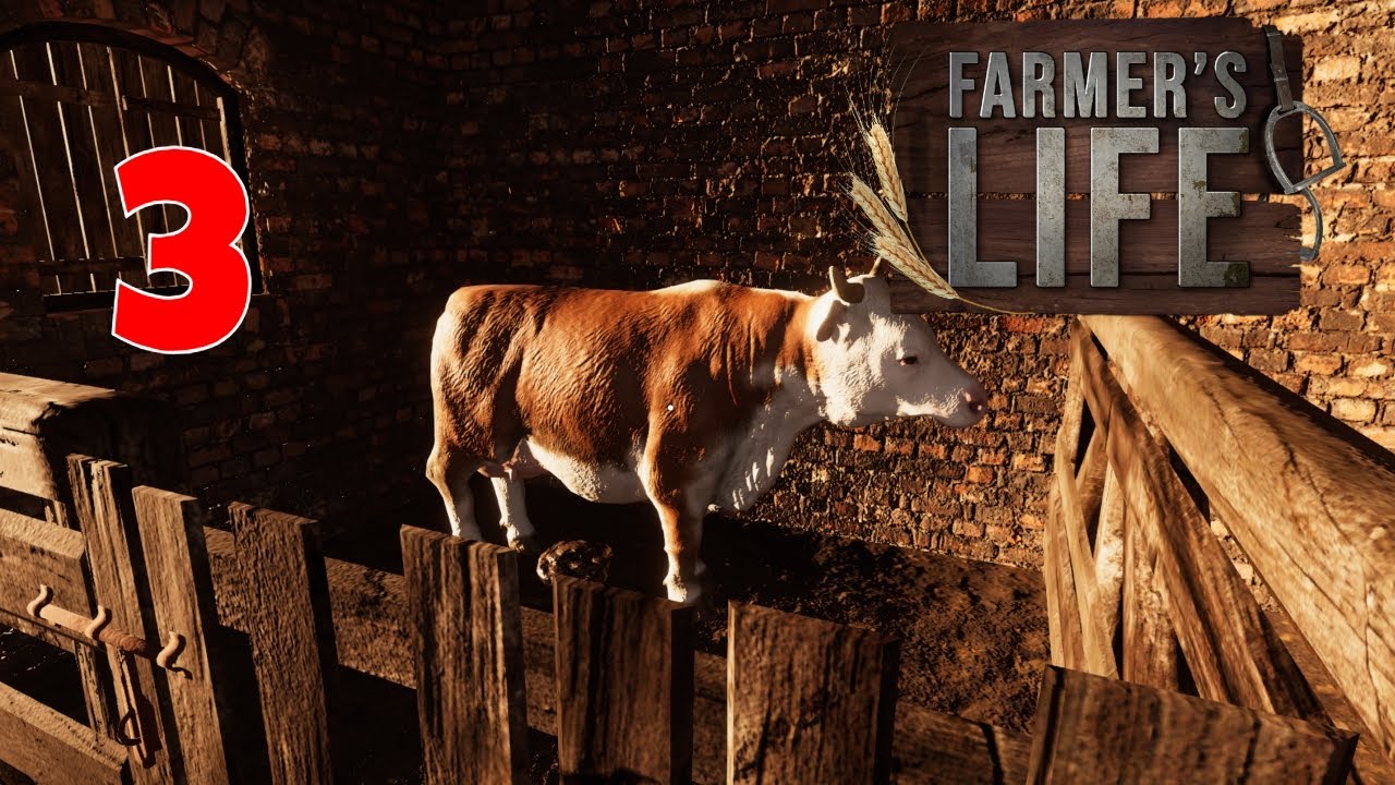 First Cow (Update 1.0) - Farmer's Life Part 3 - YouTube