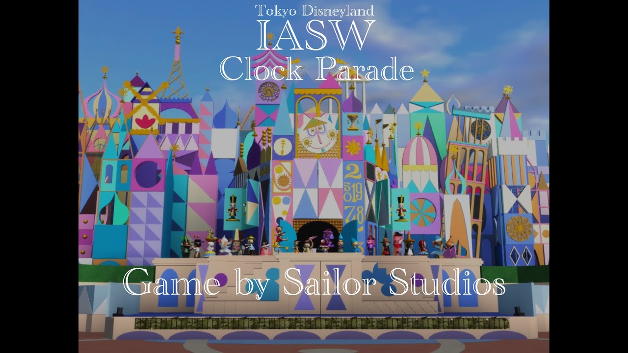 “it’s a small world” Clock Parade | TDL | Roblox | Sailor Studios - YouTube