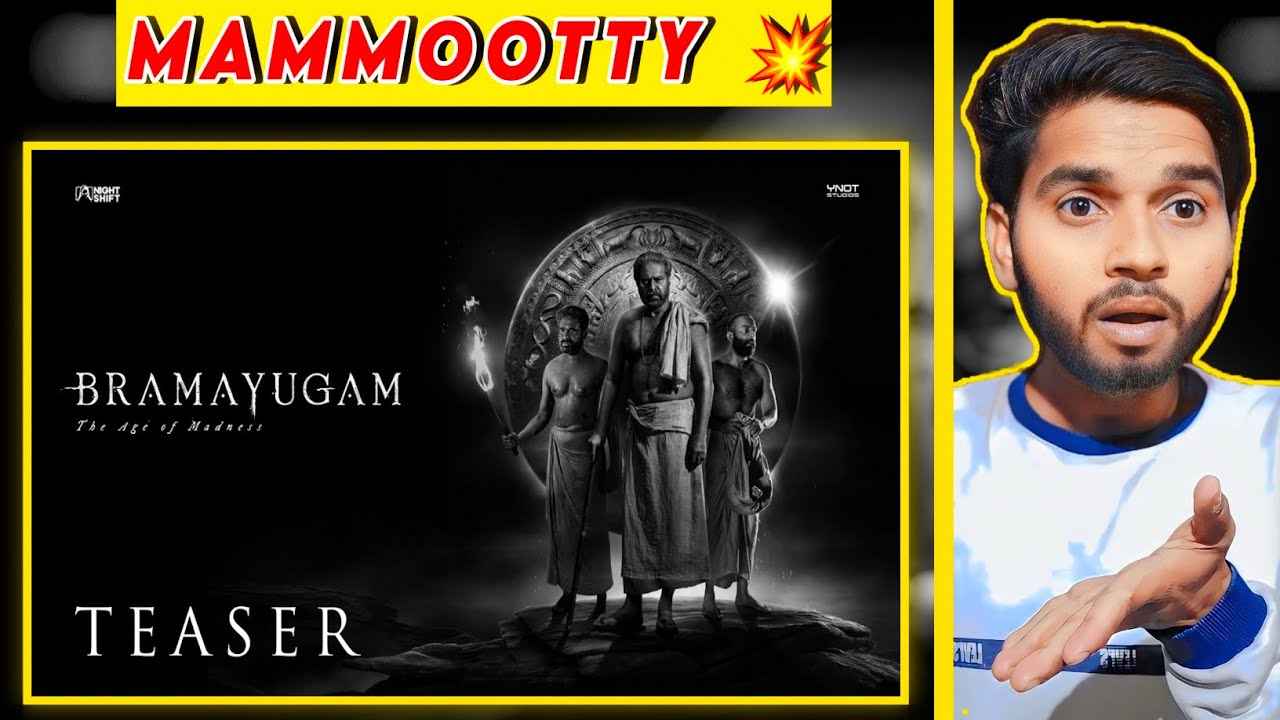 Brahmayugam Teaser Reaction | @POCONTENT1 | - YouTube
