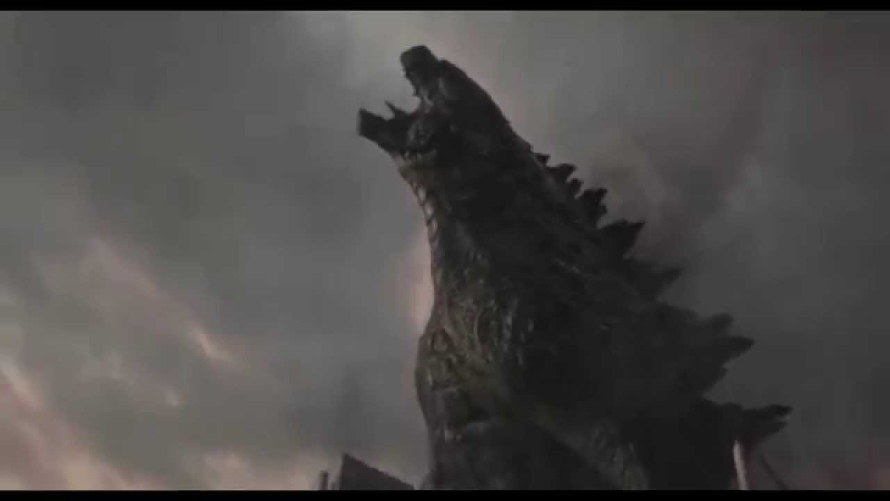 Ponies watch Godzilla 2014 - YouTube